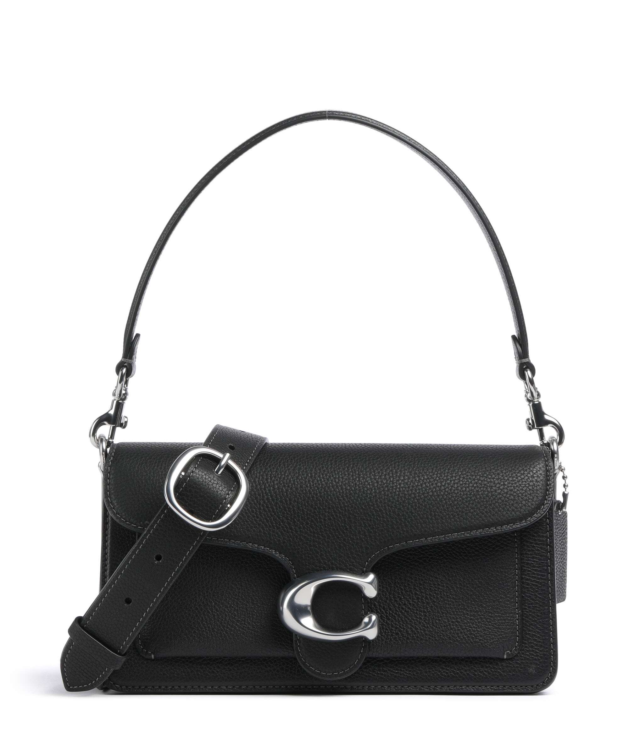 Coach Tabby 26 Schultertasche genarbtes Leder black - CH857-LHBLK – WARDOW
