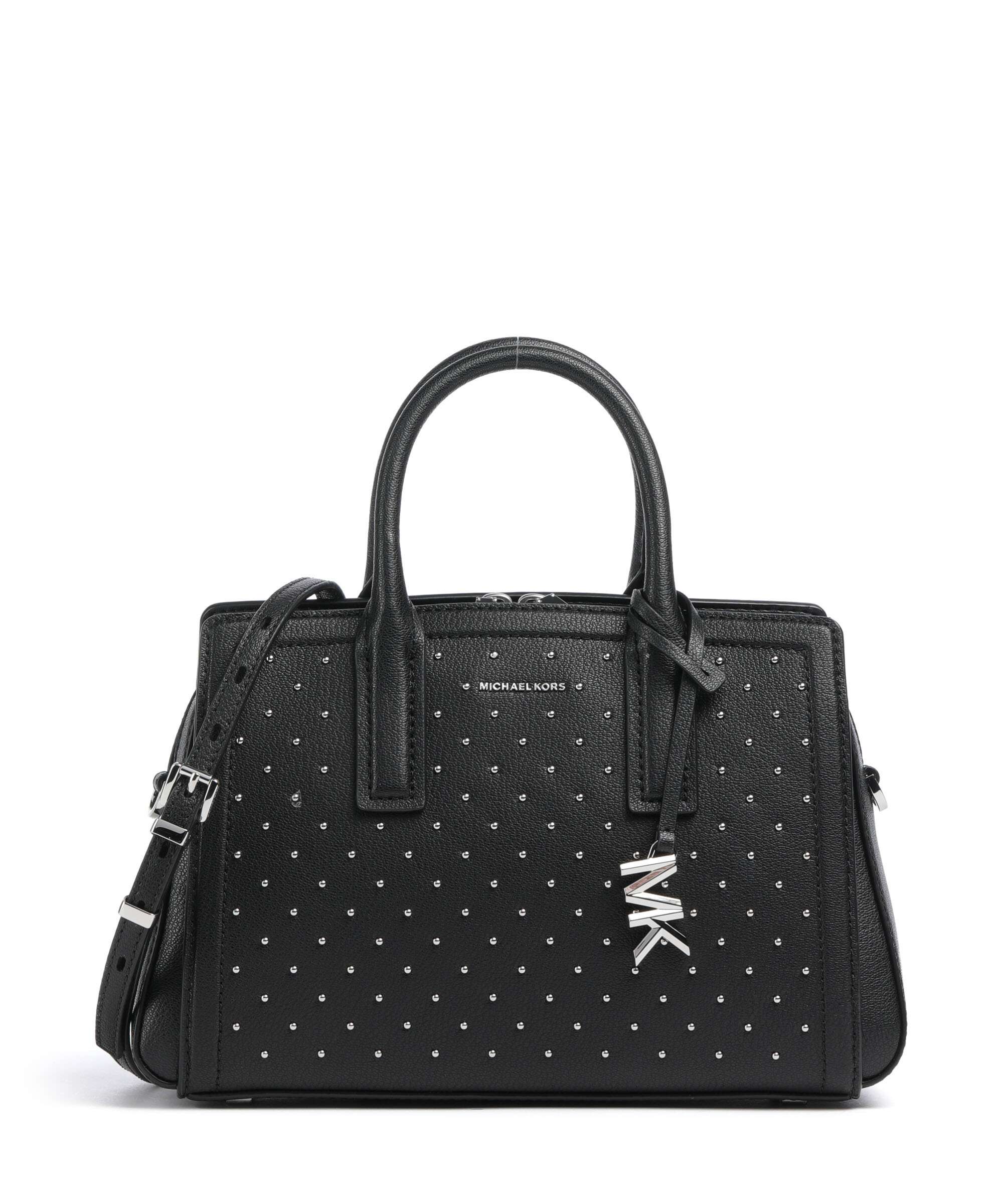 Michael Kors Laila Small Handbag grained cow leather black - 30R6S9IS1E ...
