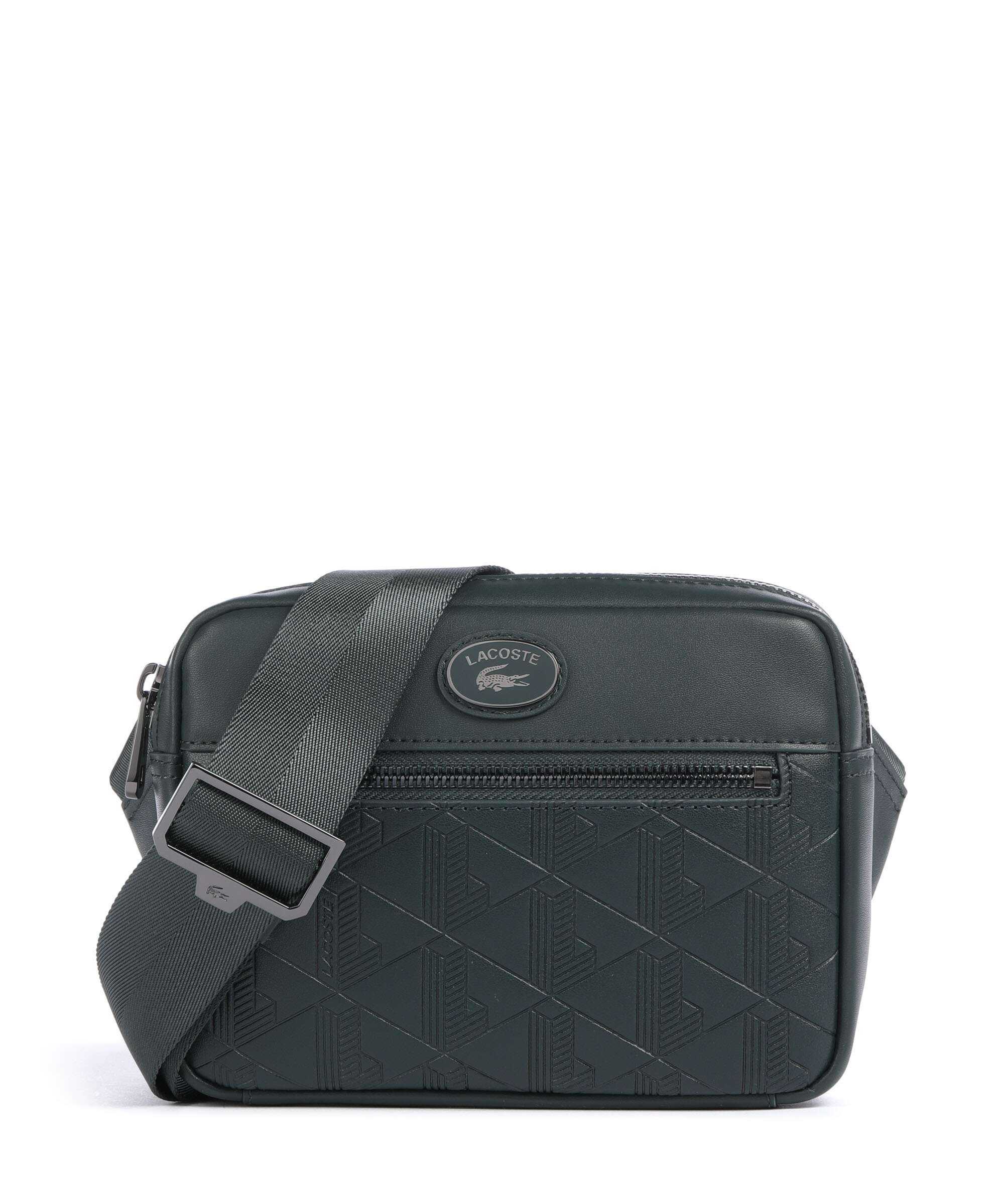 Lacoste Nomogramme Crossbody bag imitation leather sinople ...