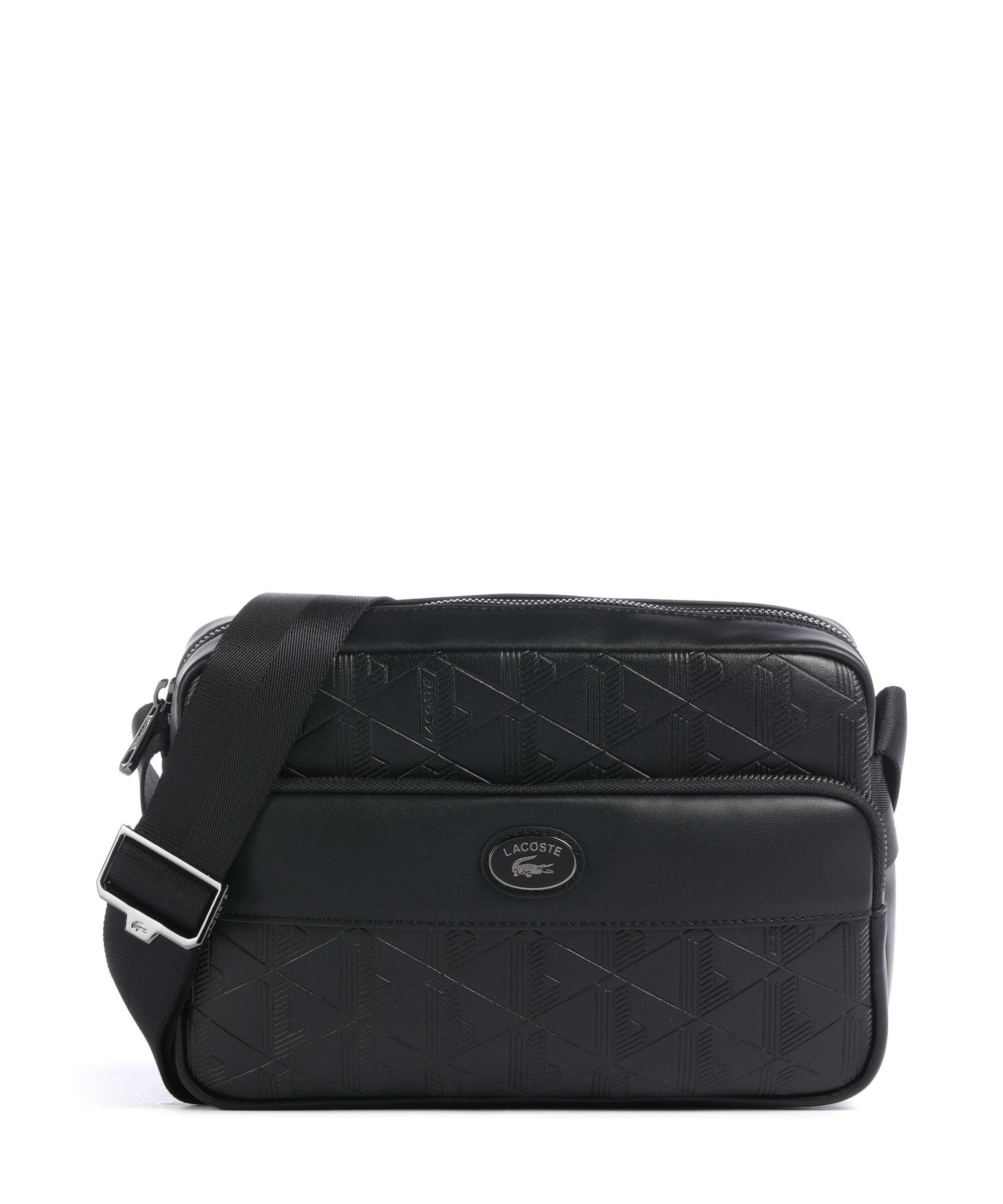 Lacoste Nomogramme Umhängetasche Lederimitat noir - NH5266MR000 – WARDOW
