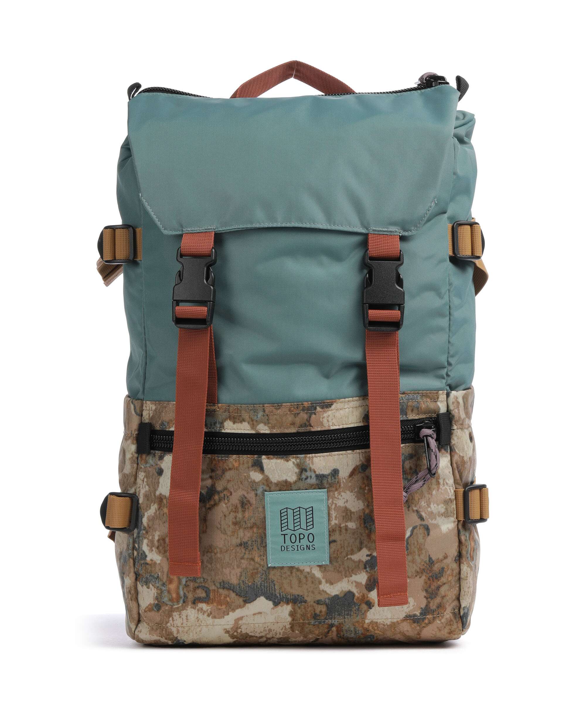 Topo Designs Rover Classic Rucksack 15″ recyceltes Nylon sea pine/blur ...